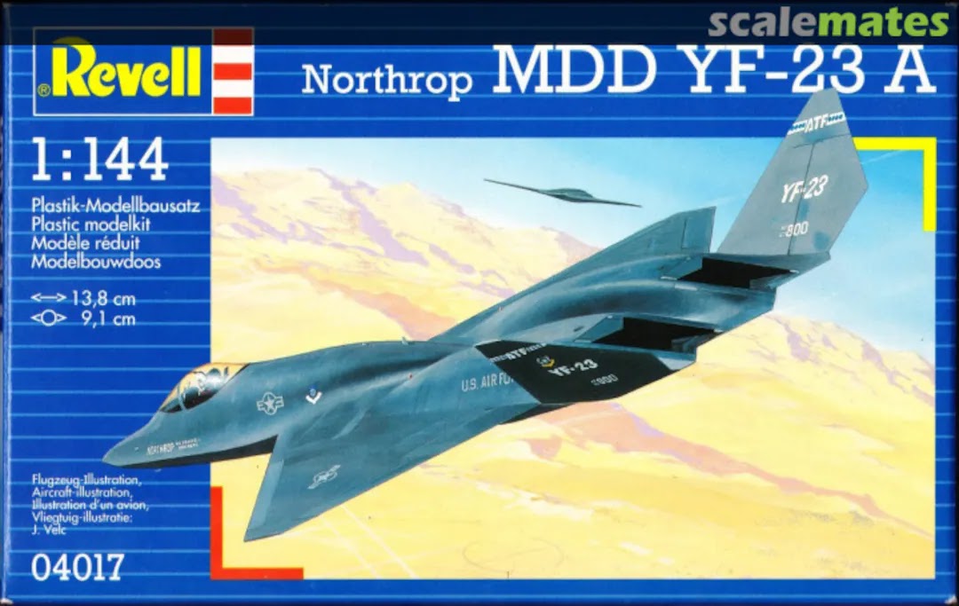 Happyscale-Modellbau: Northrop ATF-23 Black Widow II - Revell 1/72