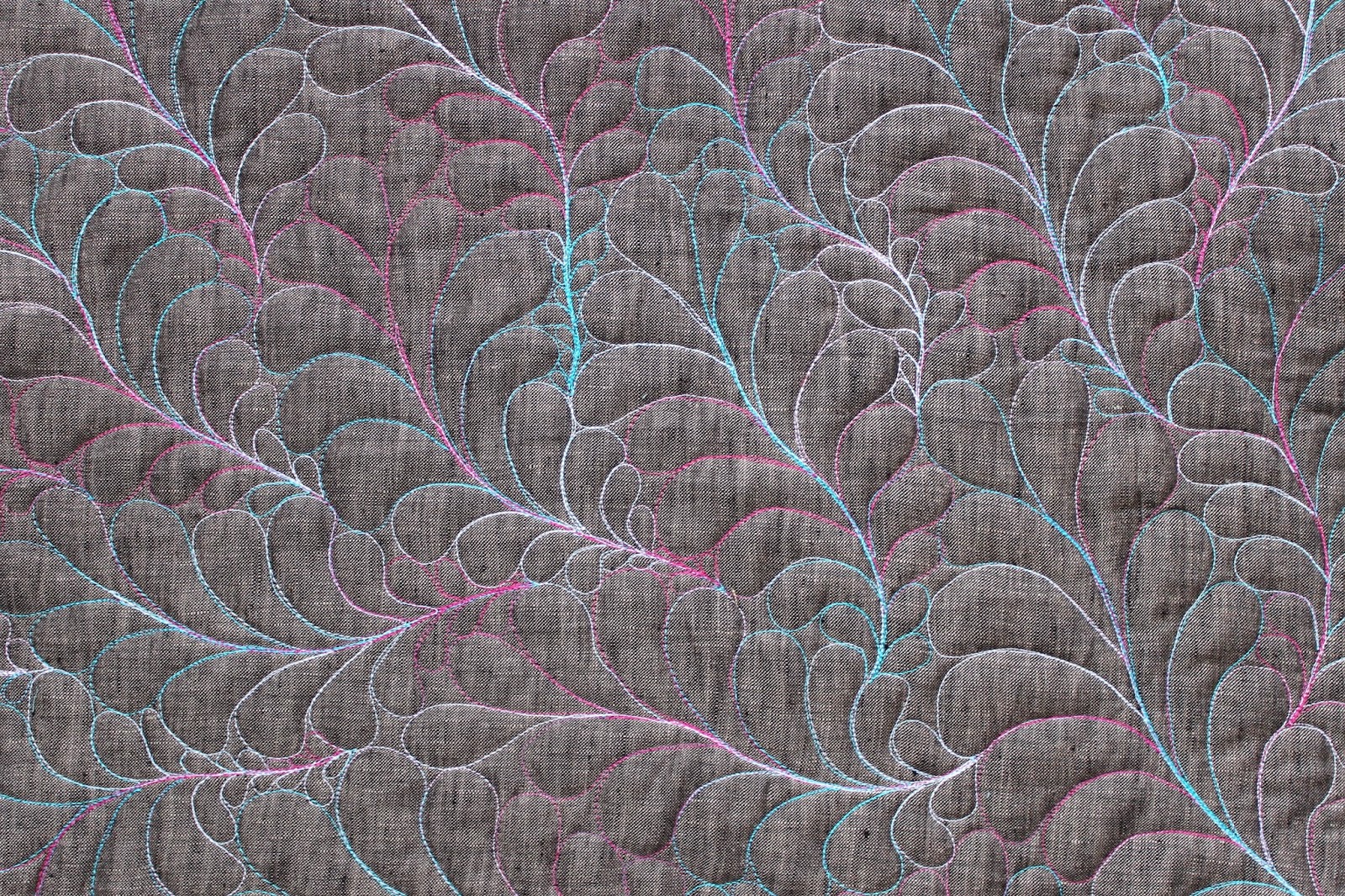 Rachael Rabbit: Practice Placemats - Free Motion Feathers