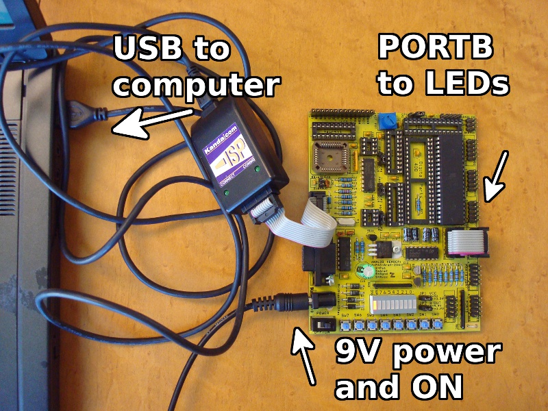 Nick Weil's Blog: STK 200: First Program (LED Blink)