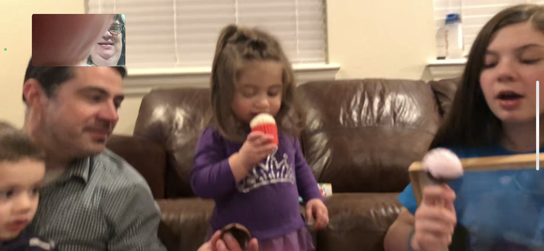 Hinton Happenings: Lissy's Facetime Birthday Party