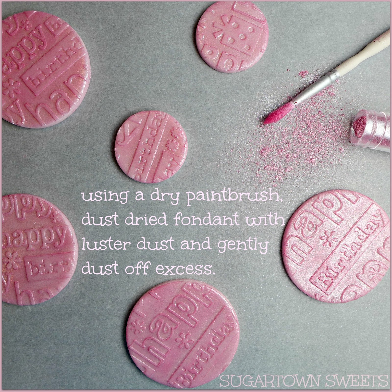 Sugartown Sweets: Embossed Birthday Cookies