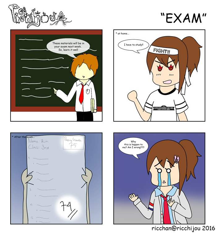 [Mini Comic] EXAM