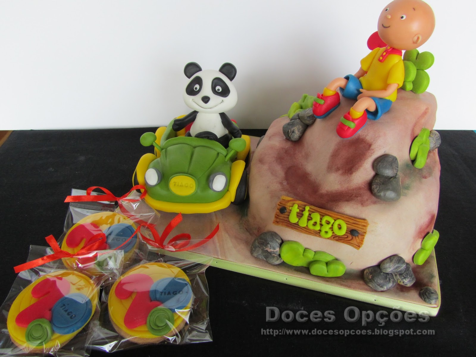 Doces Opções: O Ruca e o Panda no 2º aniversário do Tiago