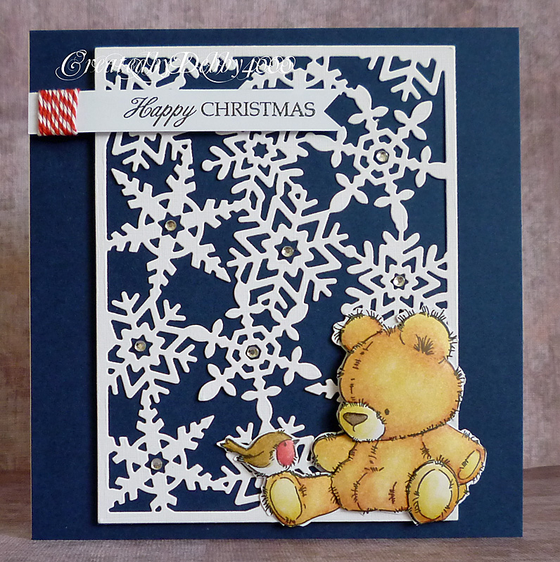 A Scrapjourney: Snowflake Bear