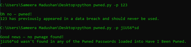 Pwned - Simple CLI Script To Check If You Have A Password That Has Been ...