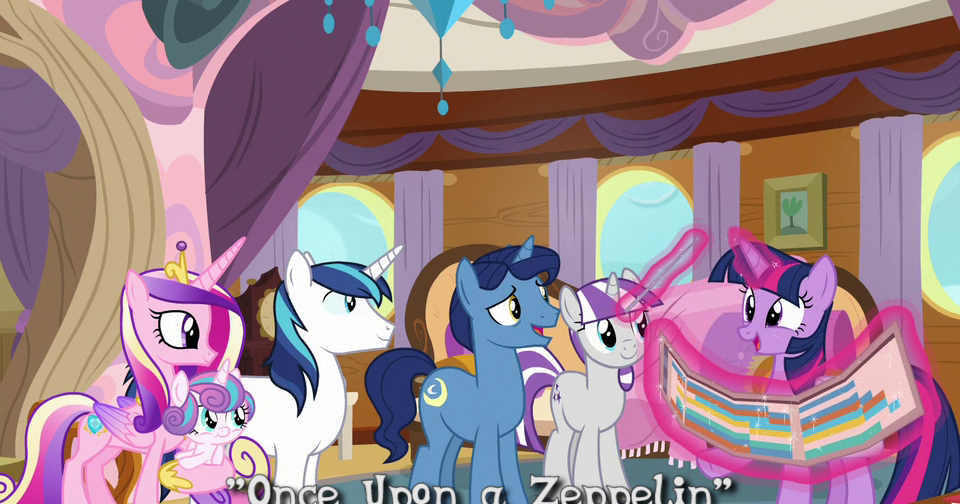 The Railfan Brony Blog: MLP Episode 722: Once Upon a Zeppelin