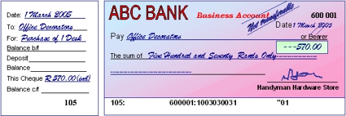 Difference between Cheque and Demand Draft | Banking | FREE Study ...