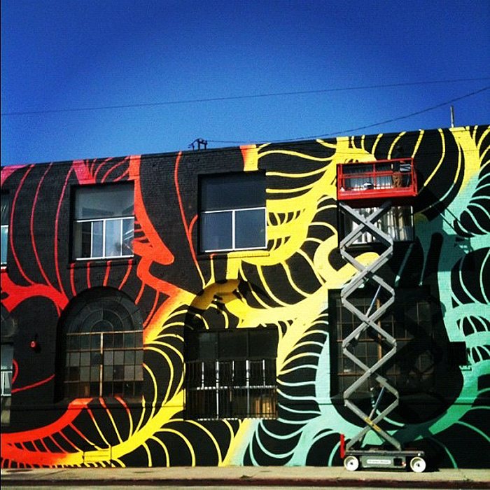 INSA New Mural In Los Angeles – StreetArtNews