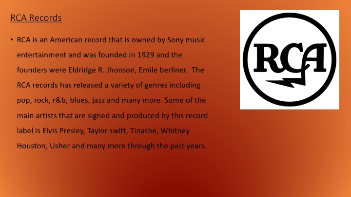 AS foundation portfolio: RCA records