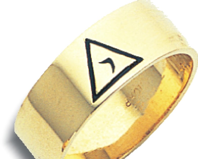 Fratline 14th Degree Ring: 14th Degree Ring in 10K Yellow Gold – 8mm