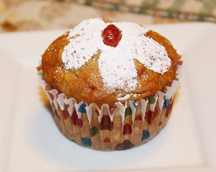 Food from Kid: Banana Bread Cup Cakes