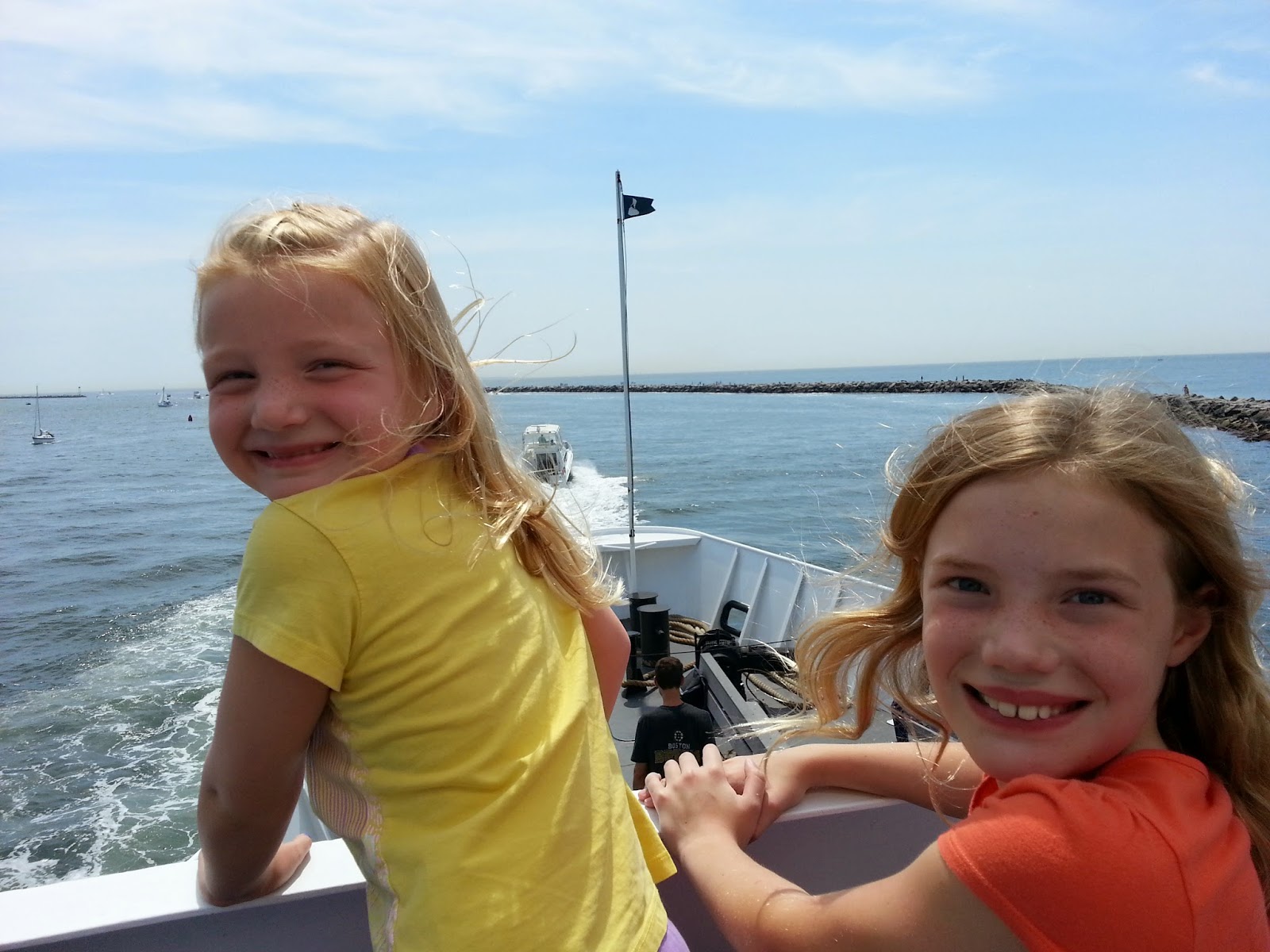The Husker Family: Block Island Ferry Ride