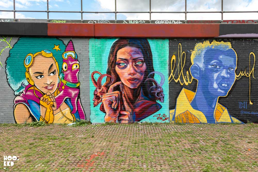 WOM Collective's All Female Anniversary Paint Jam | Hookedblog - Street ...