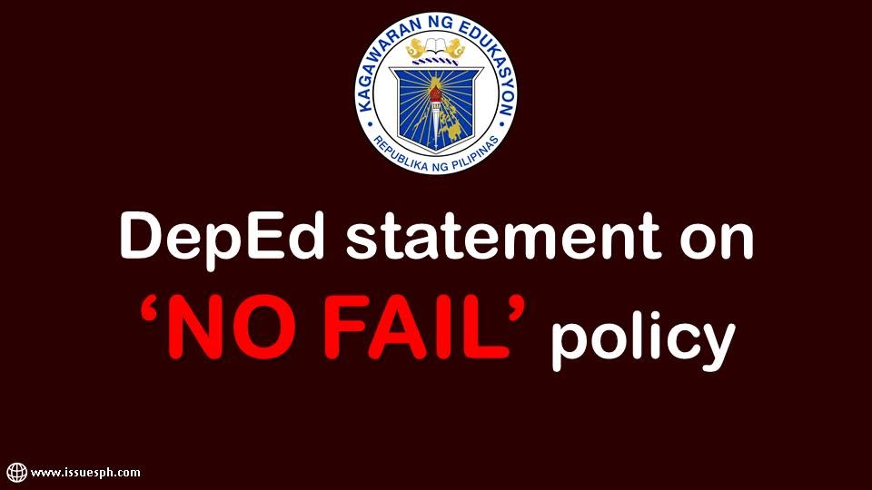 DepEd Opposes no Fail Policy As It Won t Teach Students Responsibility Issuesph deped-opposes-no-fail-policy-as-it-won-t-teach-students-responsibility-issuesph