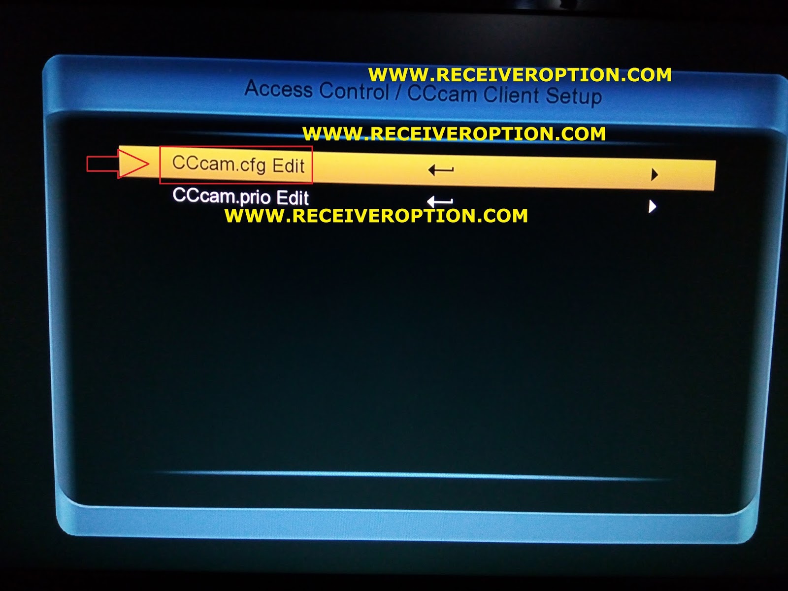 OPENBOX A7G HD RECEIVER CCCAM OPTION - How To Enter Biss key Power vu ...