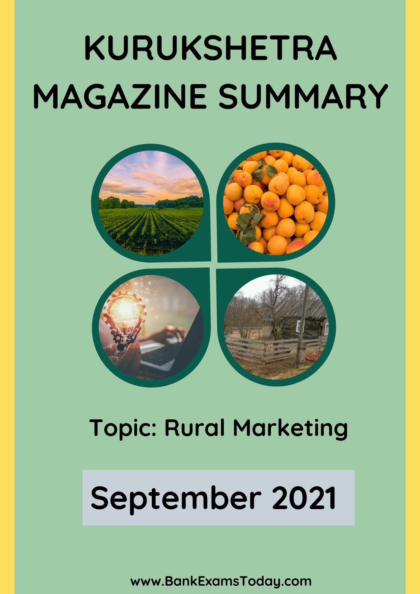 Kurukshetra Magazine Summary September 2021 BankExamsToday kurukshetra-magazine-summary-september-2021-bankexamstoday