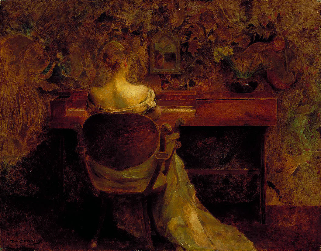 19th century American Paintings: Thomas Wilmer Dewing, ctd