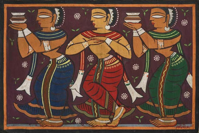 Jamini Roy painting