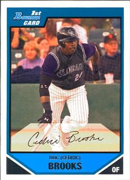 Baseball Cards Come to Life!: Player Profile: Cedric Brooks