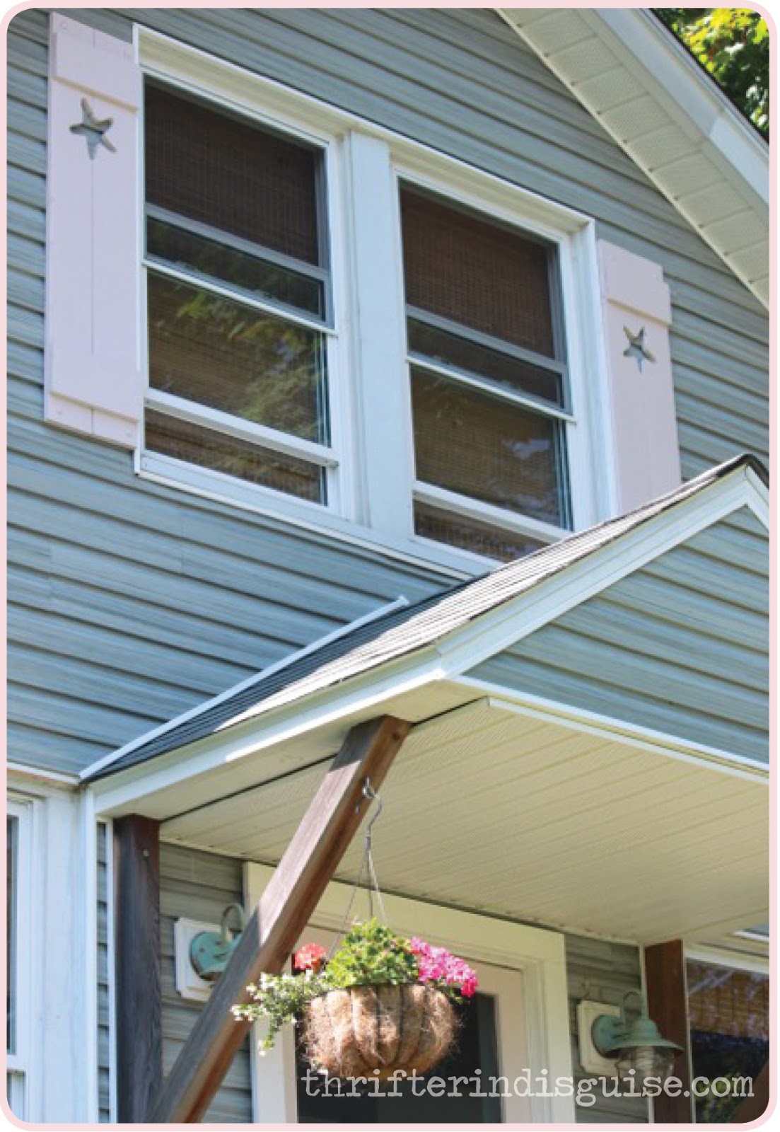 A Thrifter in Disguise: DIY Custom Wood Cape Cod-Style Shutters