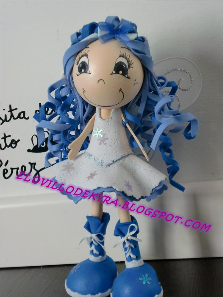 El Ovillo de Kyra: Fofucha Hada del Invierno