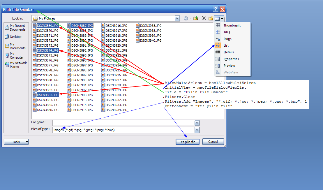 Membuat Sendiri FIle Dialog Menggunakan VBA di MS Access - Access Terapan Membuat Sendiri FIle Dialog Menggunakan VBA di MS Access - Access Terapan