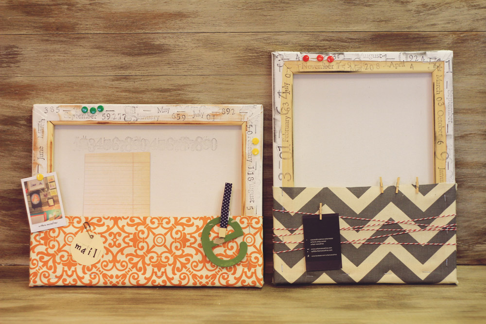 sassafras: repurposed canvas catch-all :: diy
