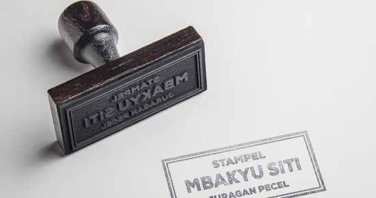 Standar Ukuran Stempel