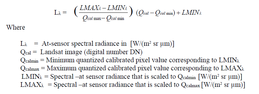 Advanced Remote Sensing: Geography 438: Lab 3: Radiometric and ...