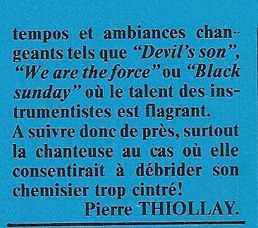 Born 666 ... Silence on recycle!: DC Lacroix "Crack of Doom"