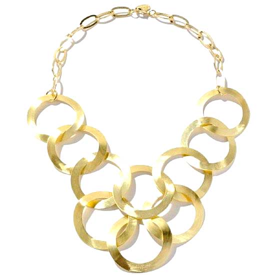 Marvelous Unique Circle Link Necklace | Samsu Template