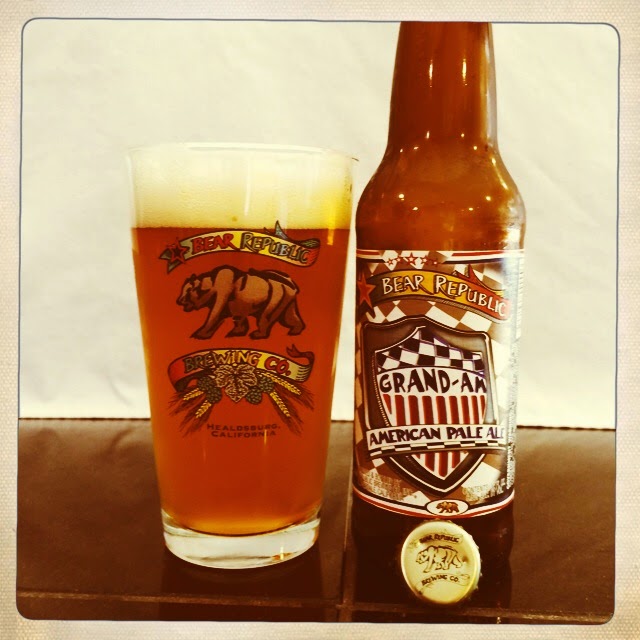 NorCal Beer Blog: Bear Republic Brewing Company Grand-Am American Pale Ale