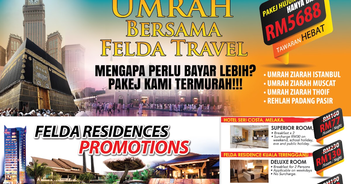 Felda Travel: Felda Travel Matta Fair September 2018 Promotions
