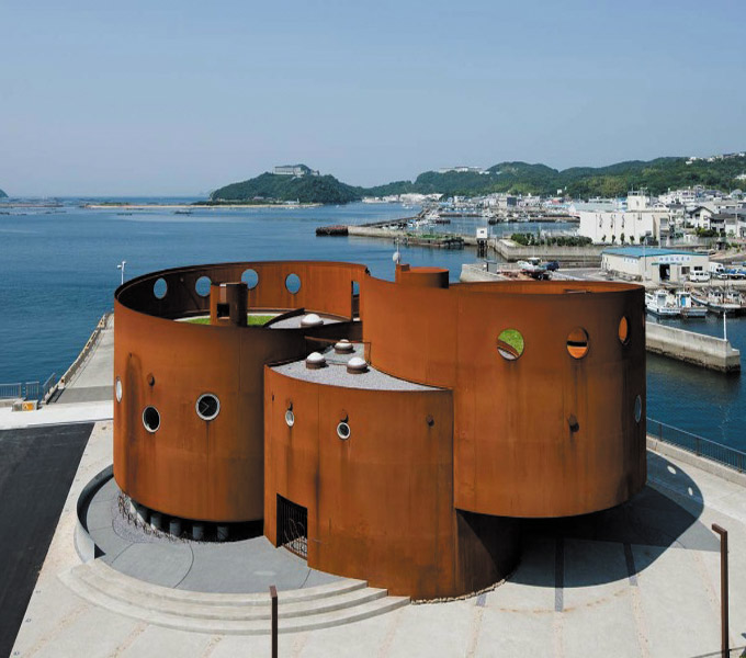 LAMBARITÁLIA: Um edifício Anti Tsunamis no Japão