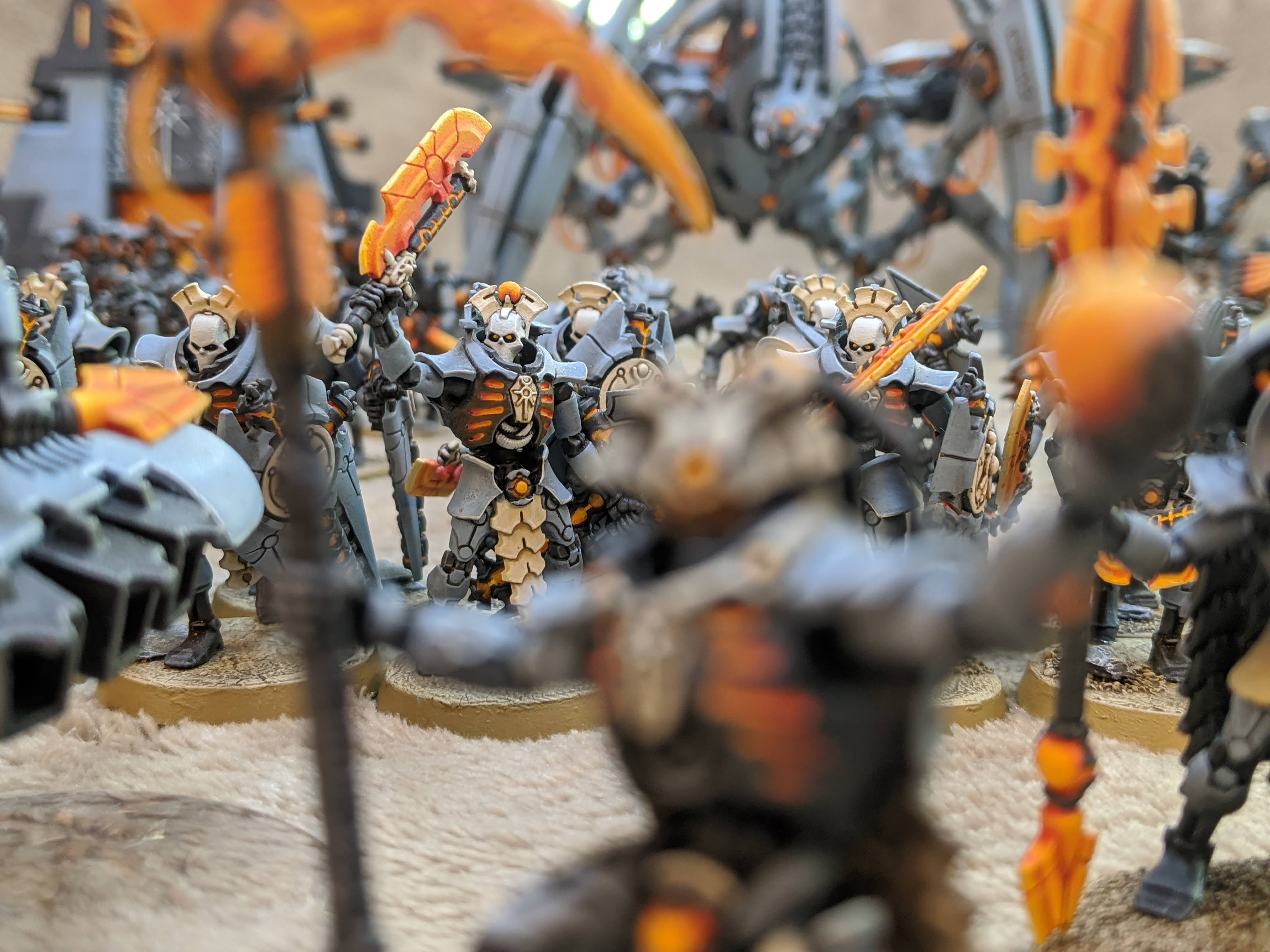 Necron Army Work in Progress pics: Pre-Indomitus Necron Family Album
