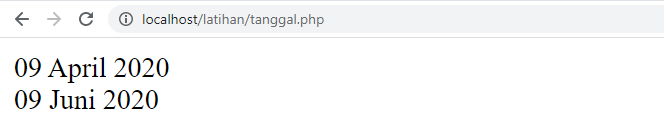 Membuat Format Tanggal Indonesia dengan PHP - Sinauo.Com