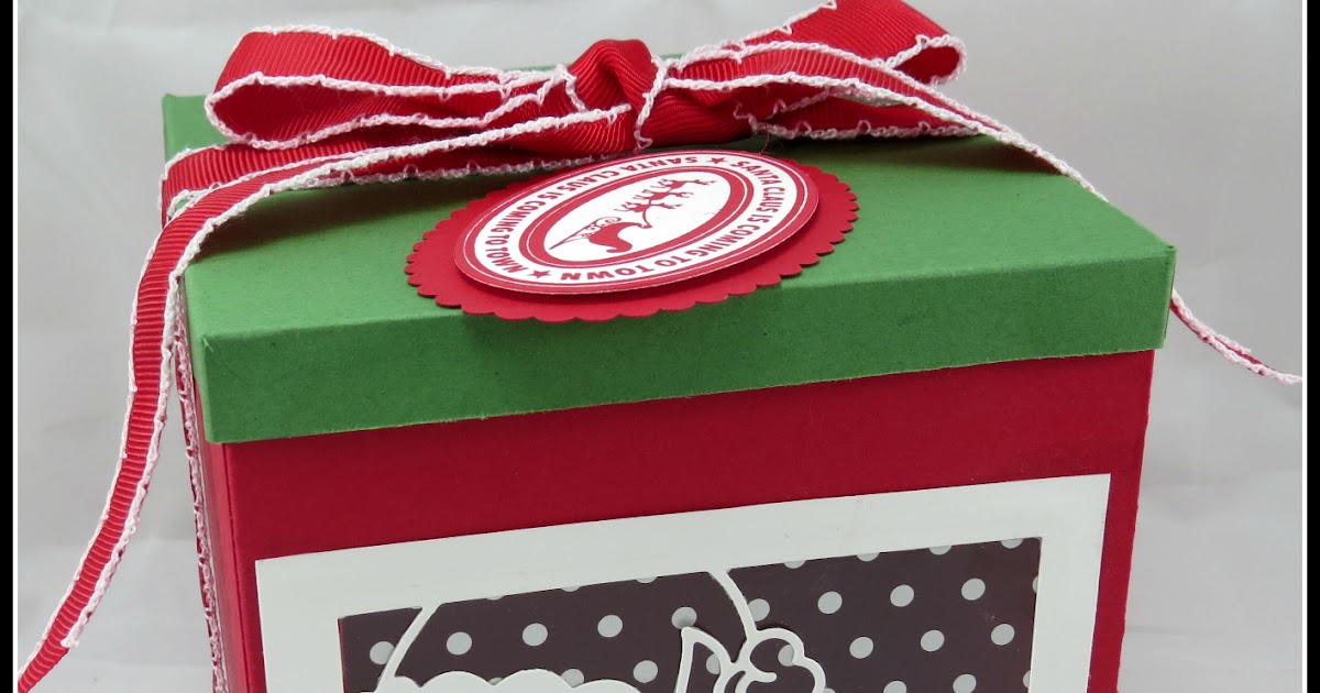 Stampingwithamore: HO,HO,HO,DETAILED SANTA CHRISTMAS BOX