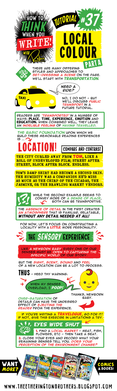 The Etherington Brothers: How to THINK when you write LOCAL COLOUR - # ...