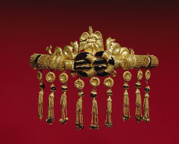 Roman Times: Diadems symbols of wealth, victory, and royalty