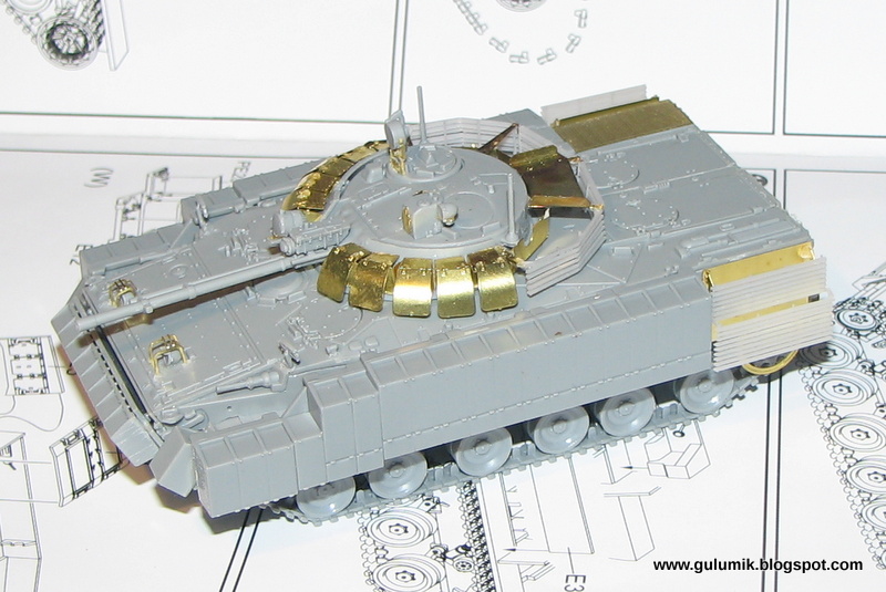 Gulumik Military Models: BMP-3 with ERA 1/72