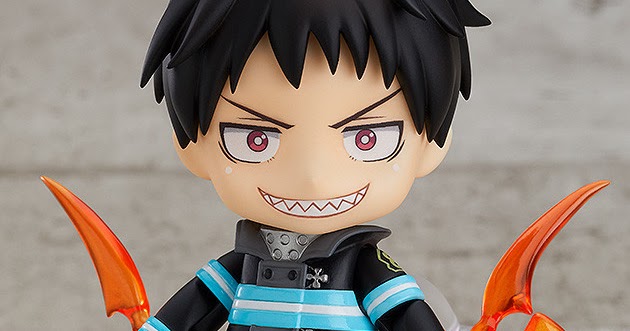 Figuras: Nendoroid Shinra Kusakabe de Fire Force