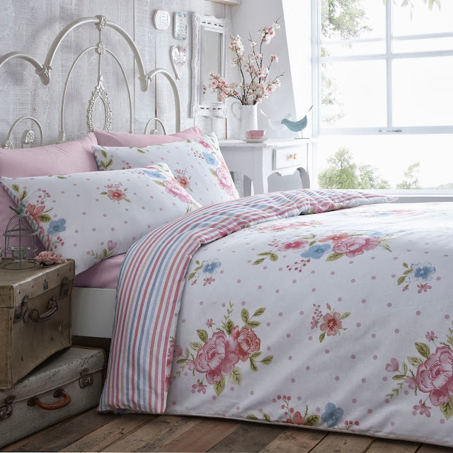 Vintage rose bedding - Ashley Thomas Design