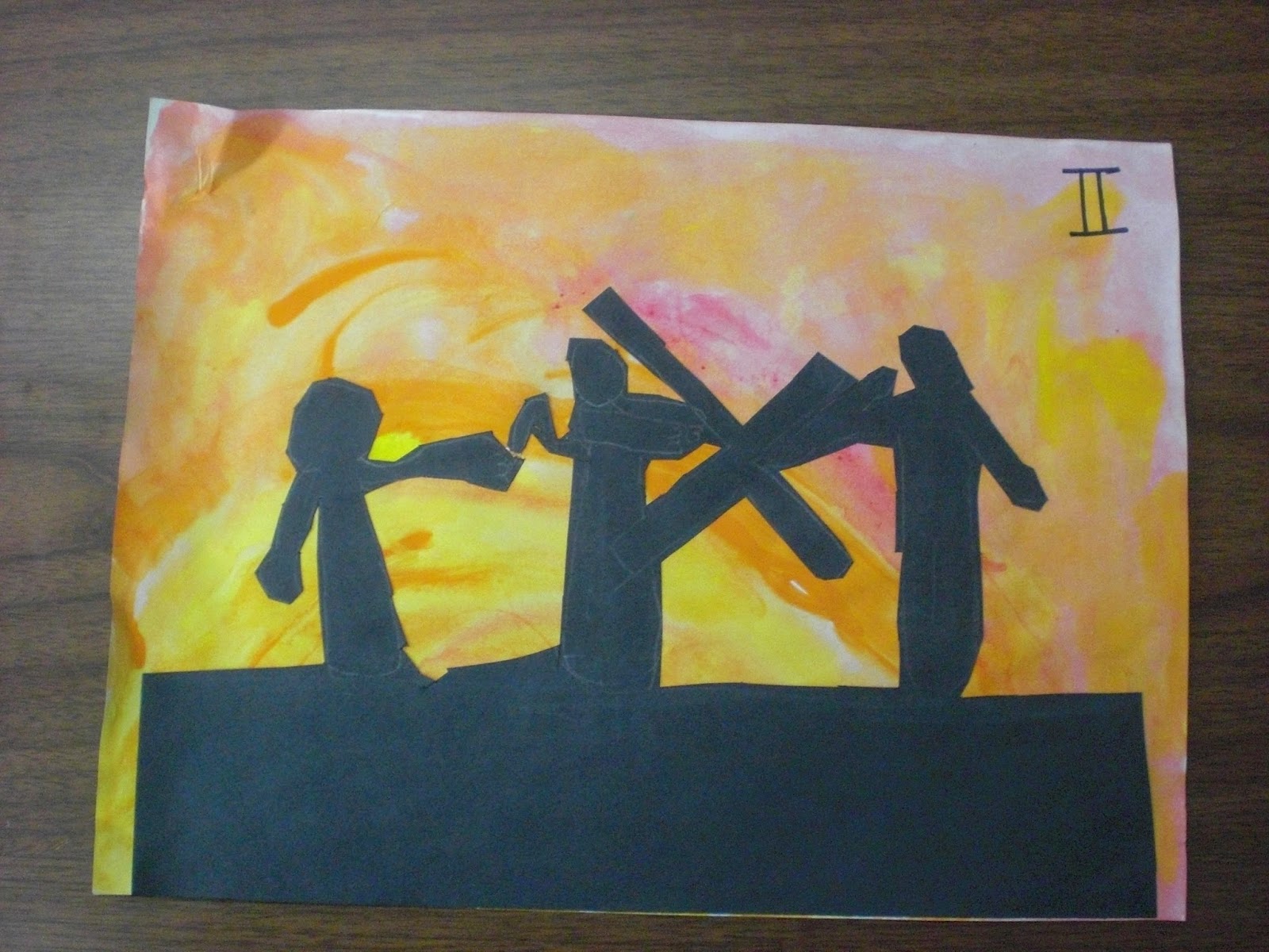 Look to Him and be Radiant: Sunset & Shadow Stations of the Cross Art ...