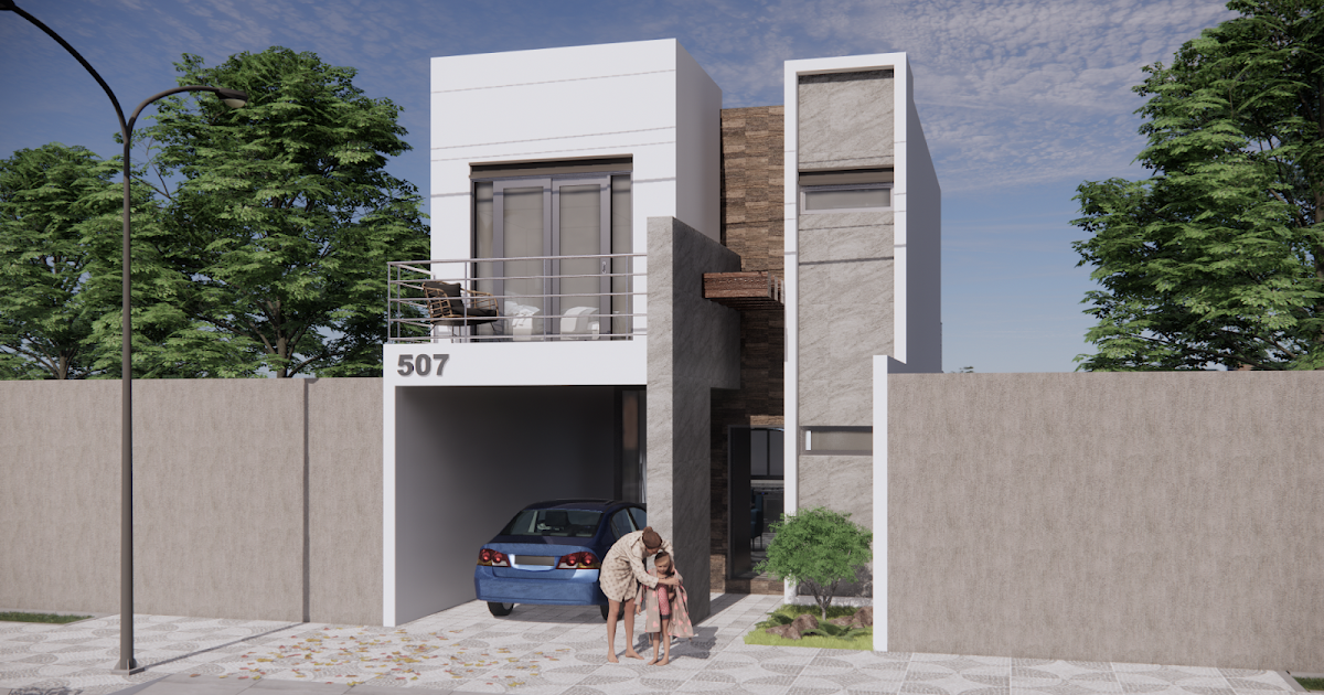 PLANO DE CASA DE 6 X 15 CON JACUZZI