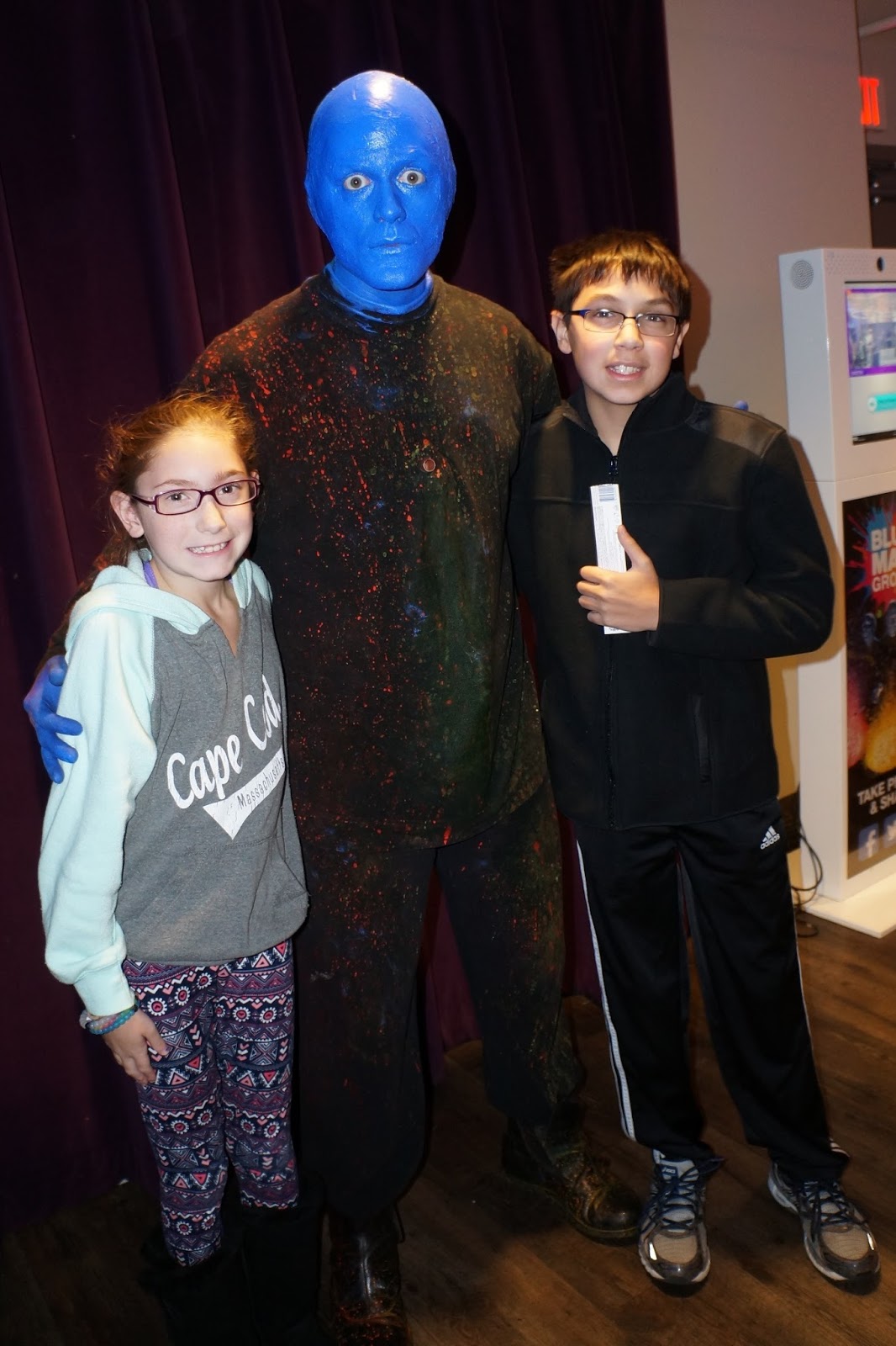 Evan and Lauren's Cool Blog: 11/9/16: Blue Man Group Celebrates 25 Years
