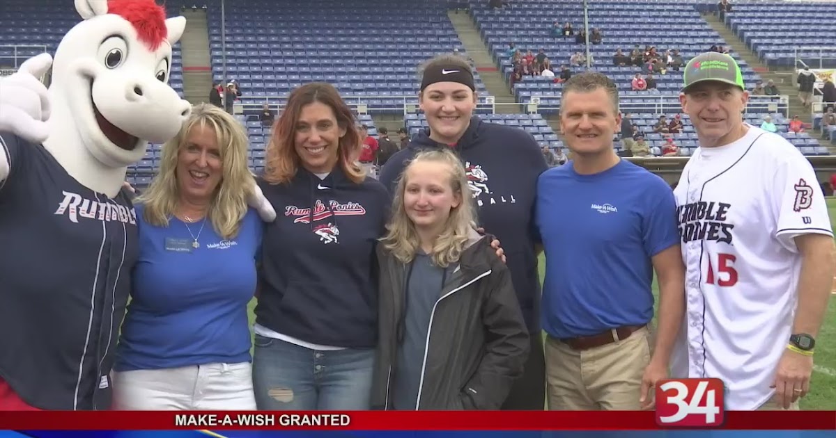 NickALive!: The Binghamton Rumble Ponies And Make-A-Wish Grant ...