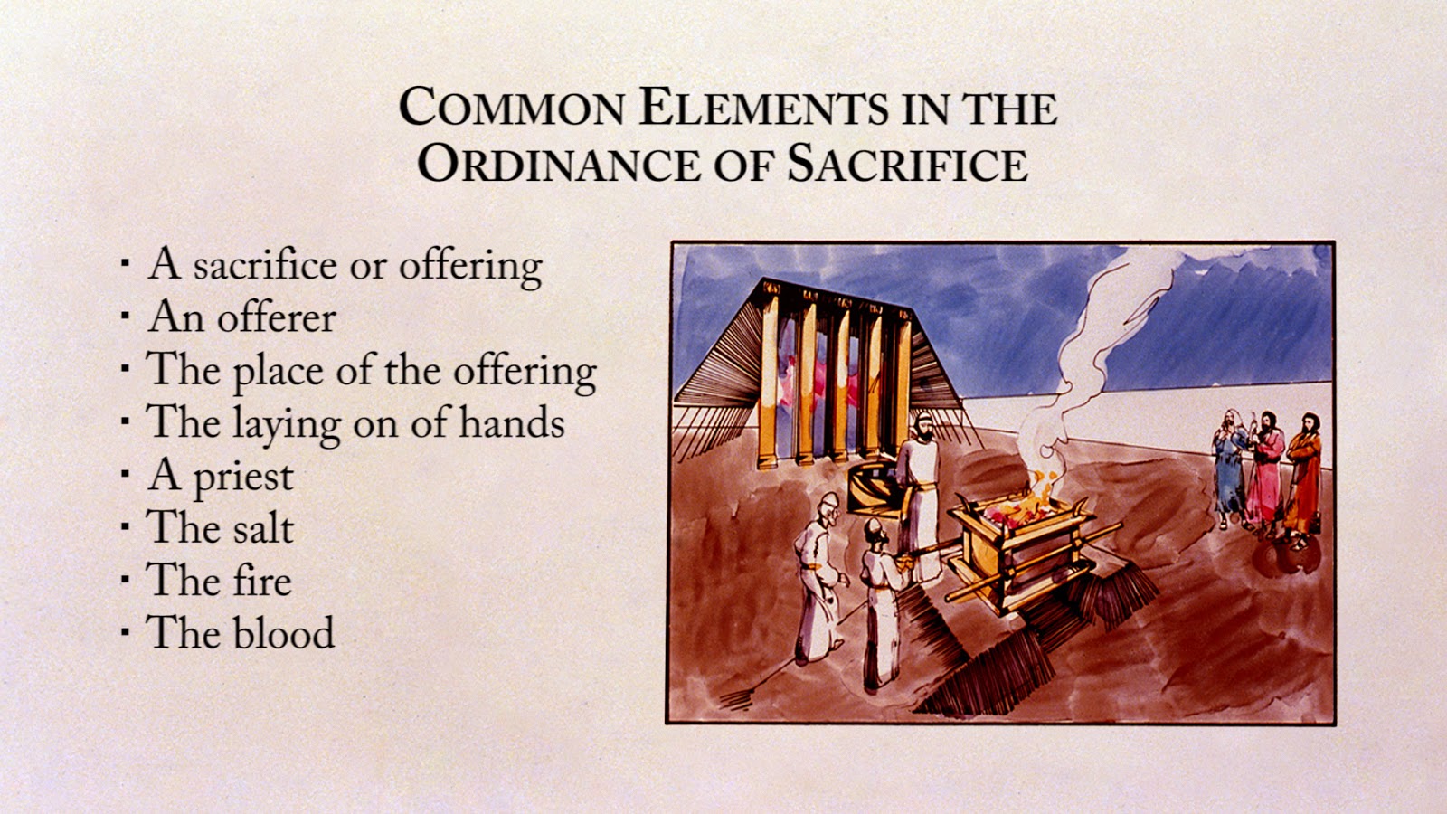 Redeemer of Israel: Sacrifices and Offerings of the Law of Moses