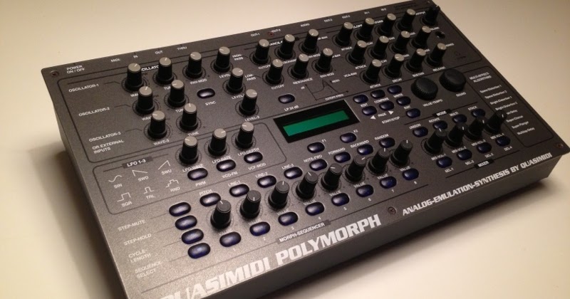 MATRIXSYNTH: QUASIMIDI POLYMORPH Synthesizer & Step Sequencer