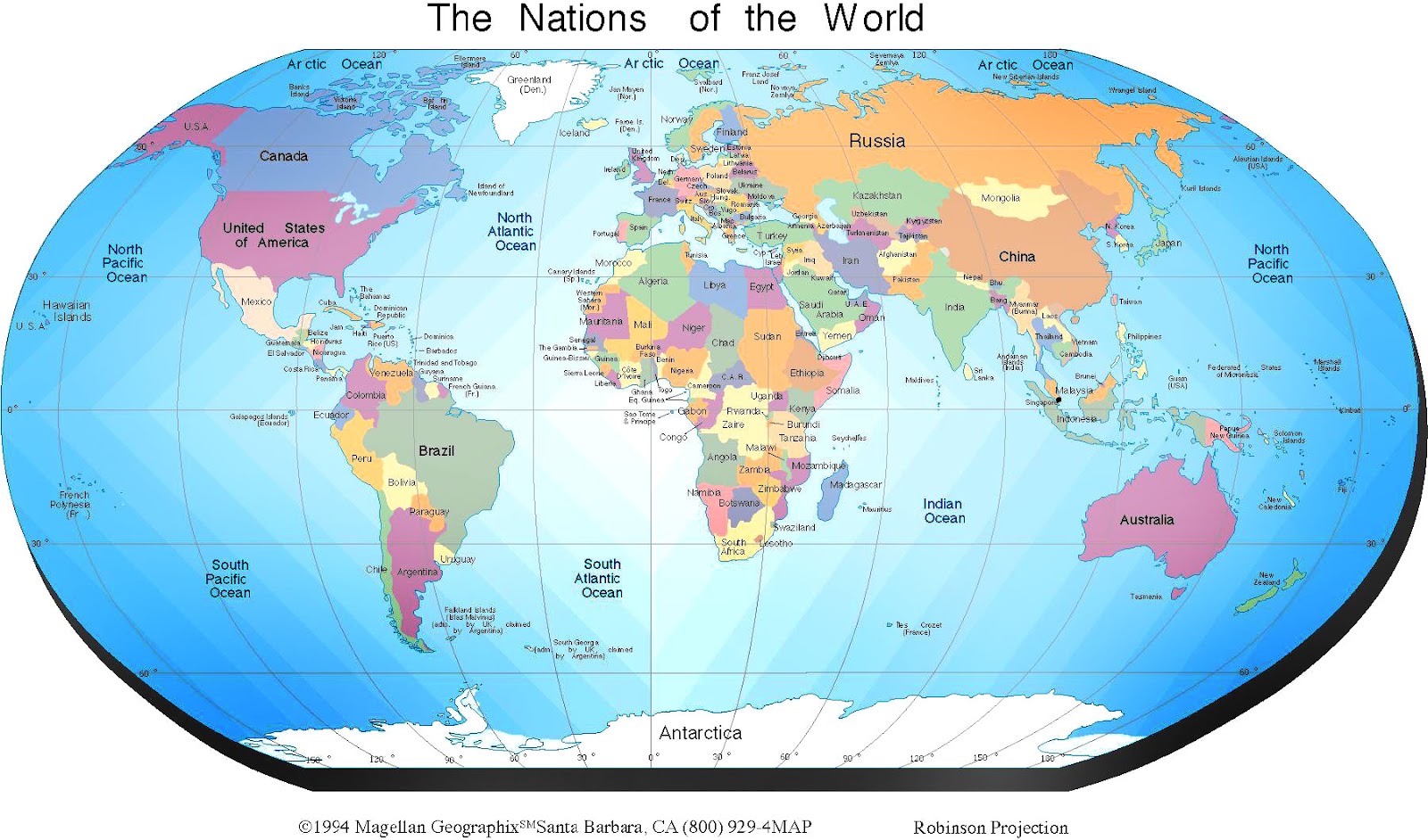 CIVIL SERVICE EXAM MATERIALS : Countries of the World