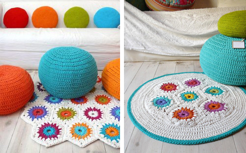 LALOLE BLOG: ALFOMBRAS DE CROCHET